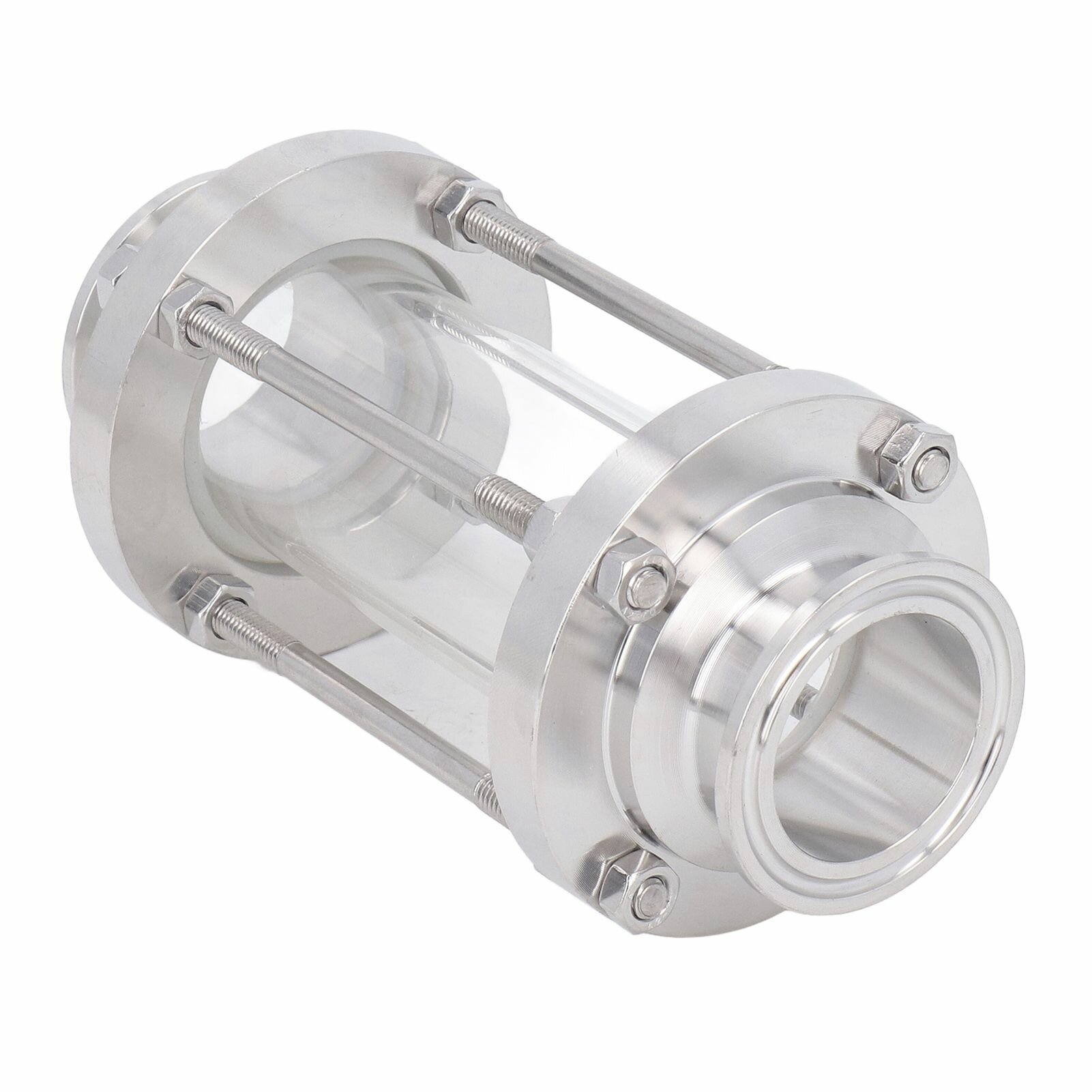 In Line Sight Glass из пищевой нержавеющей стали 304 с кольцевым обзорным окошком, подходит для клеммного конца 38мм/1.5дюйма трубы