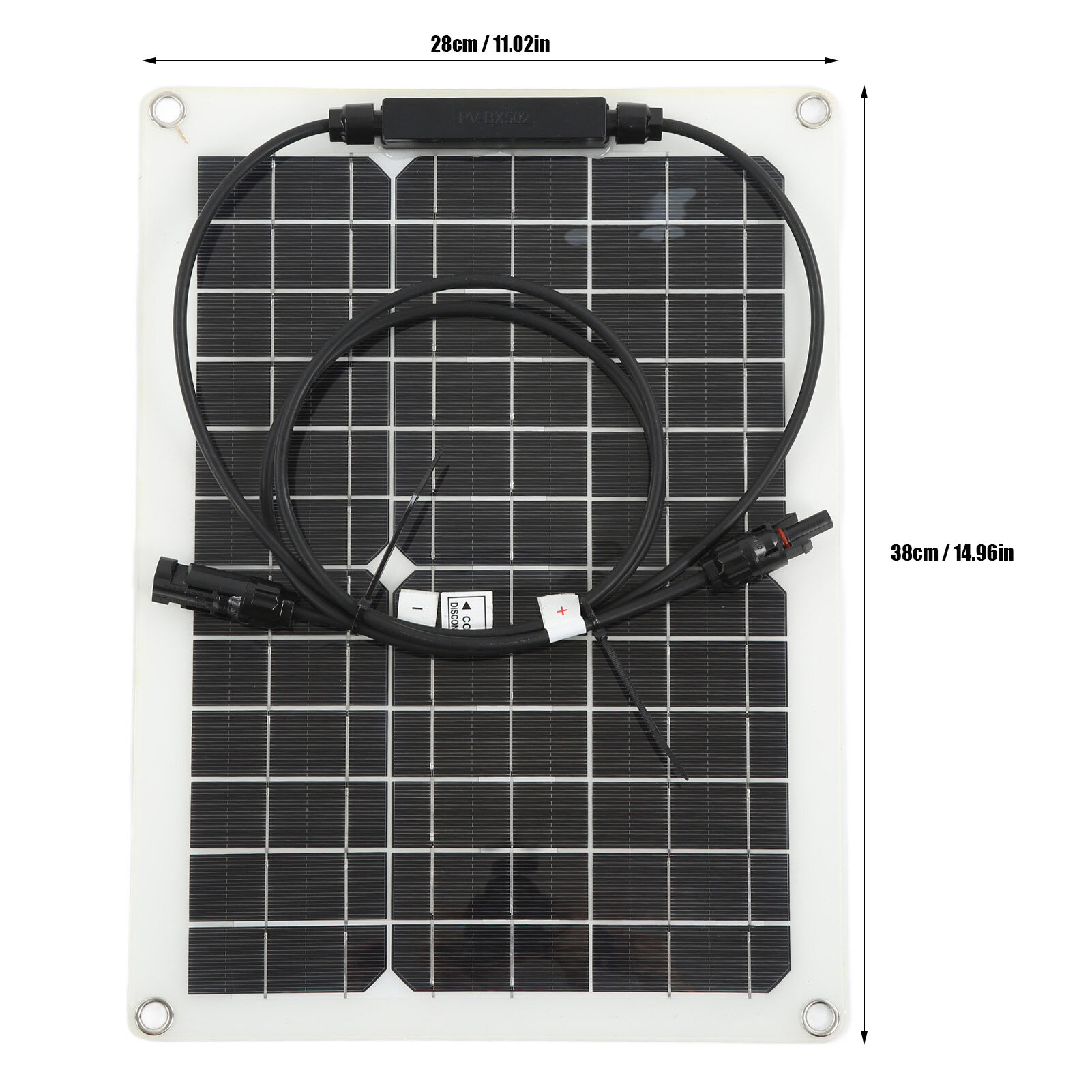Солнечная панель Монокристаллический комплект контроллера панели солнечных батарей 30 Вт 18 В Выход для автомобильного плавучего дома