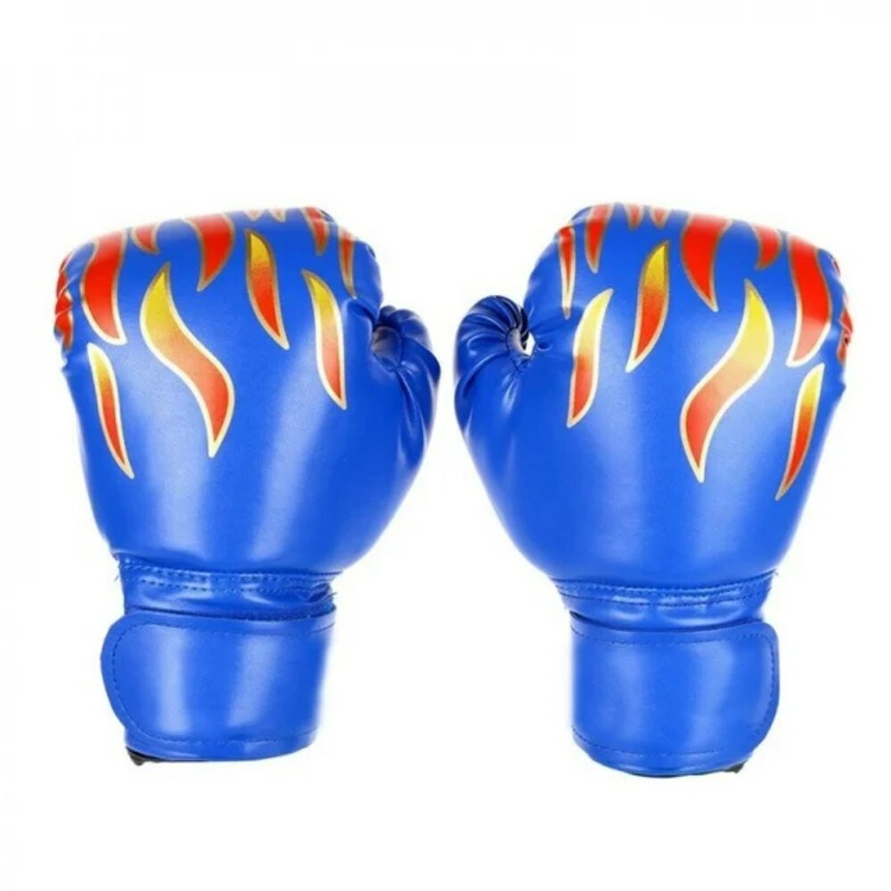 Детские перчатки для бокса Kids Kick Boxing Training Gloves Youth Muay Thai для перчаток для бокса, мешков для бокса, экипировки для тренировки бокса, Age 3 to 10 Years Old, PU leather + EVA, Yellow / Pink / Green/Blue, 23 * 14 cm, 300 g, 1* pair