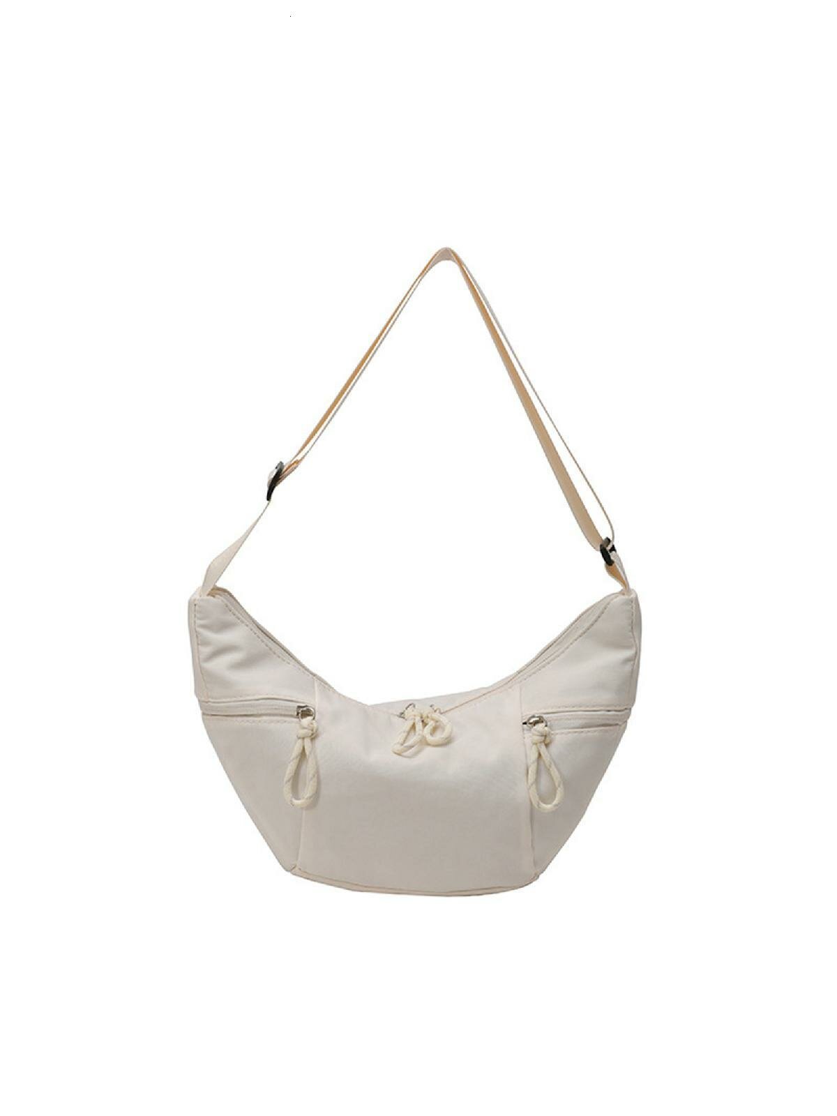 Сумка в виде полумесяца, маленькая сумка через плечо на стропах в форме полумесяца, модная сумка на стропах, сумки в форме луны, объемные сумки для пельменей