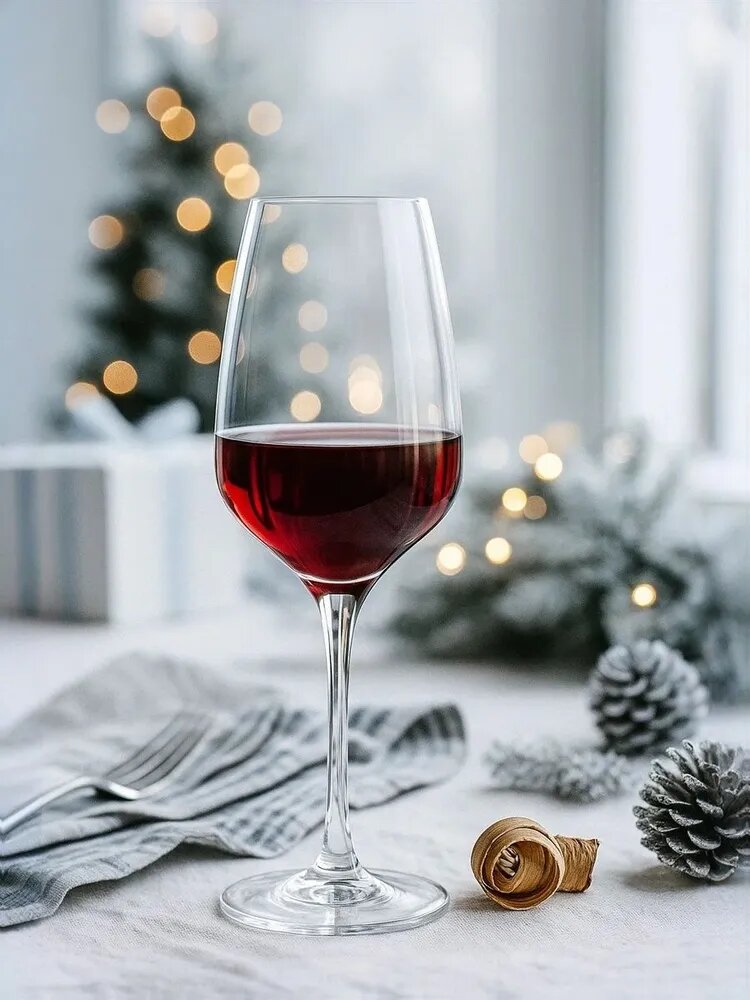 Бокалы для вина, подарочный набор Chef&Sommelier "Сублим" 2 шт, 550 мл. Хрустальное стекло. Франция