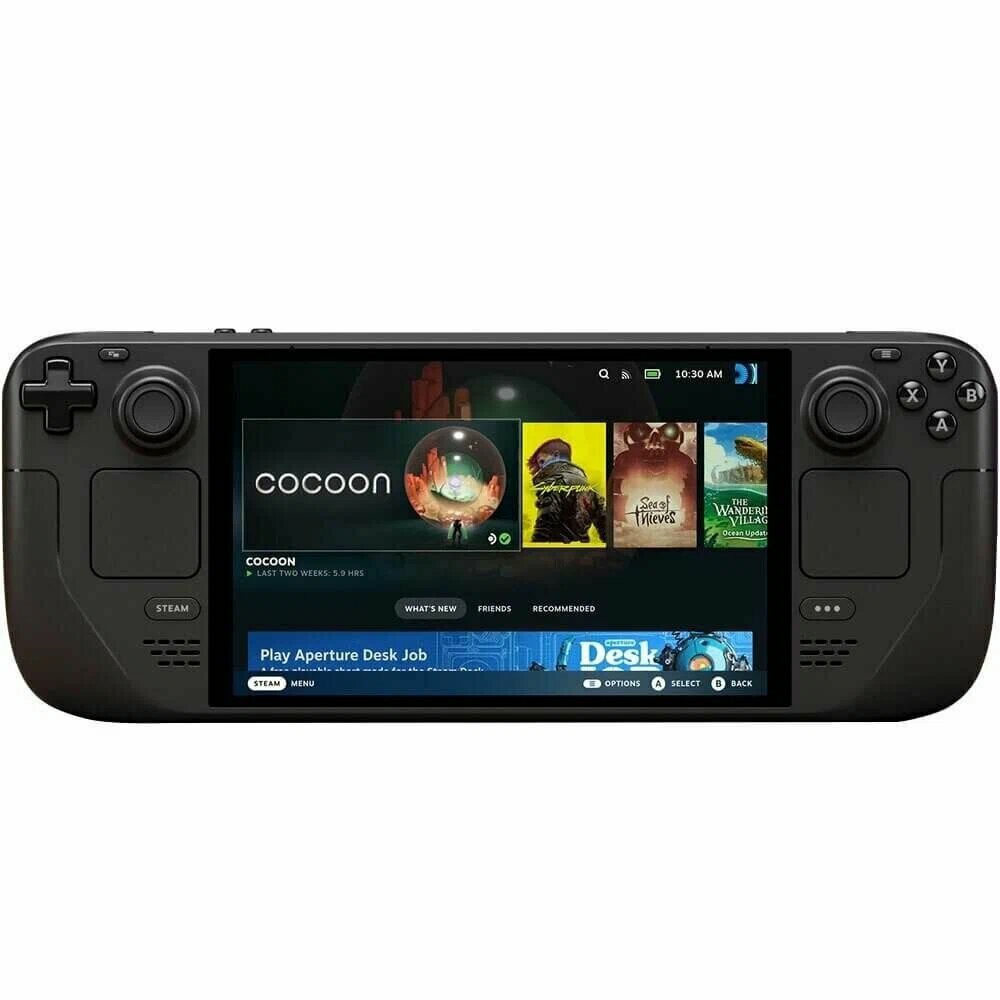 Игровая приставка Valve Steam Deck OLED 1000 ГБ, без игр, черный