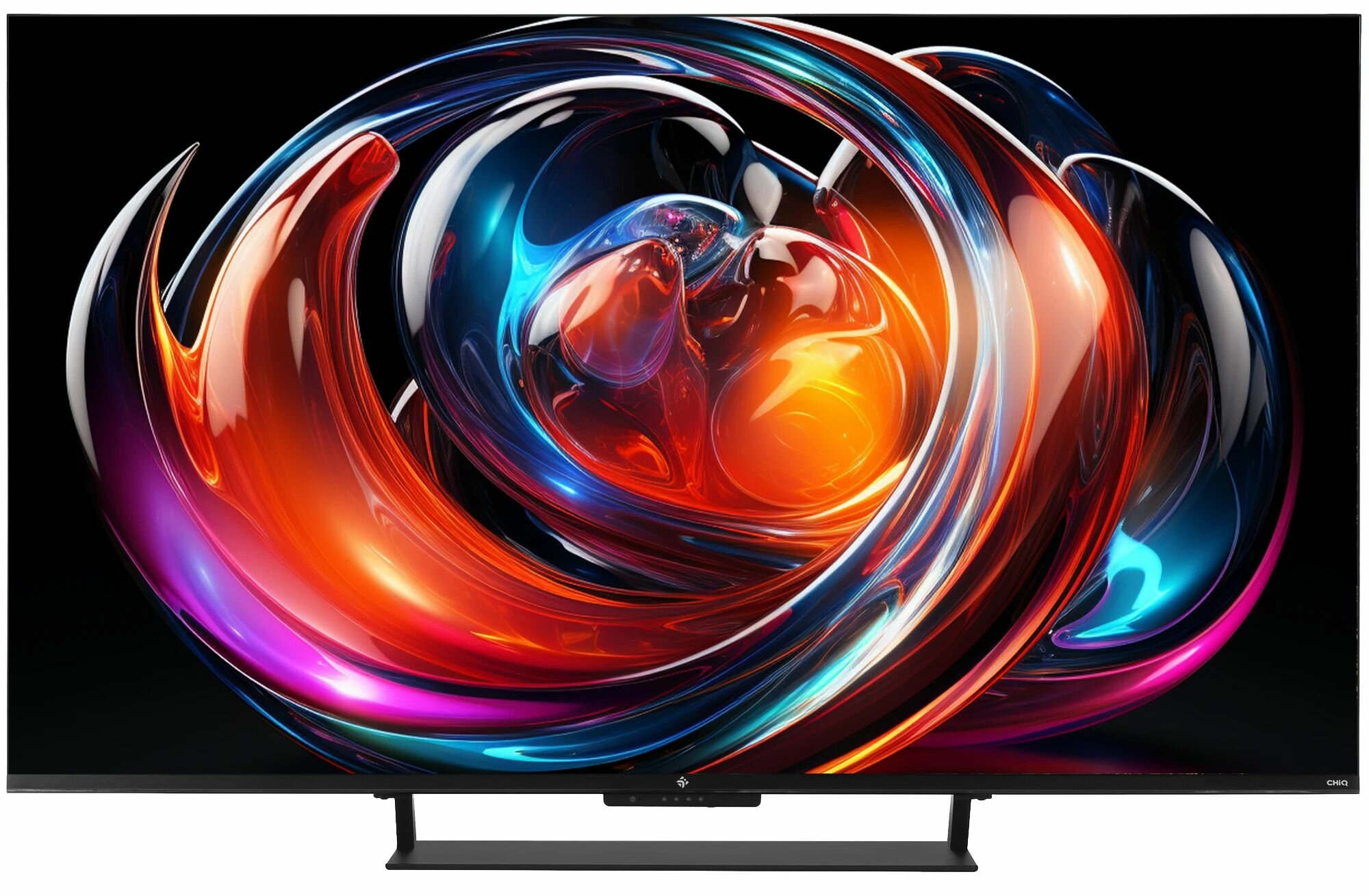 50" (127 см) Телевизор DEXP 50QCG, черный