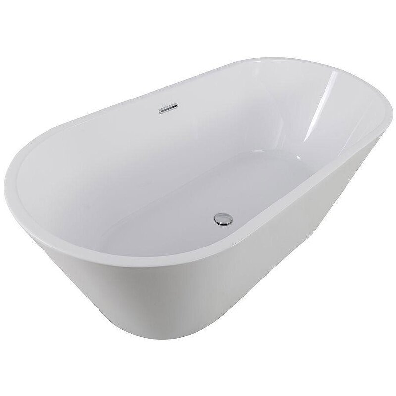 Акриловая ванна (160х75) Art&Max AM-203-1600-750 белый