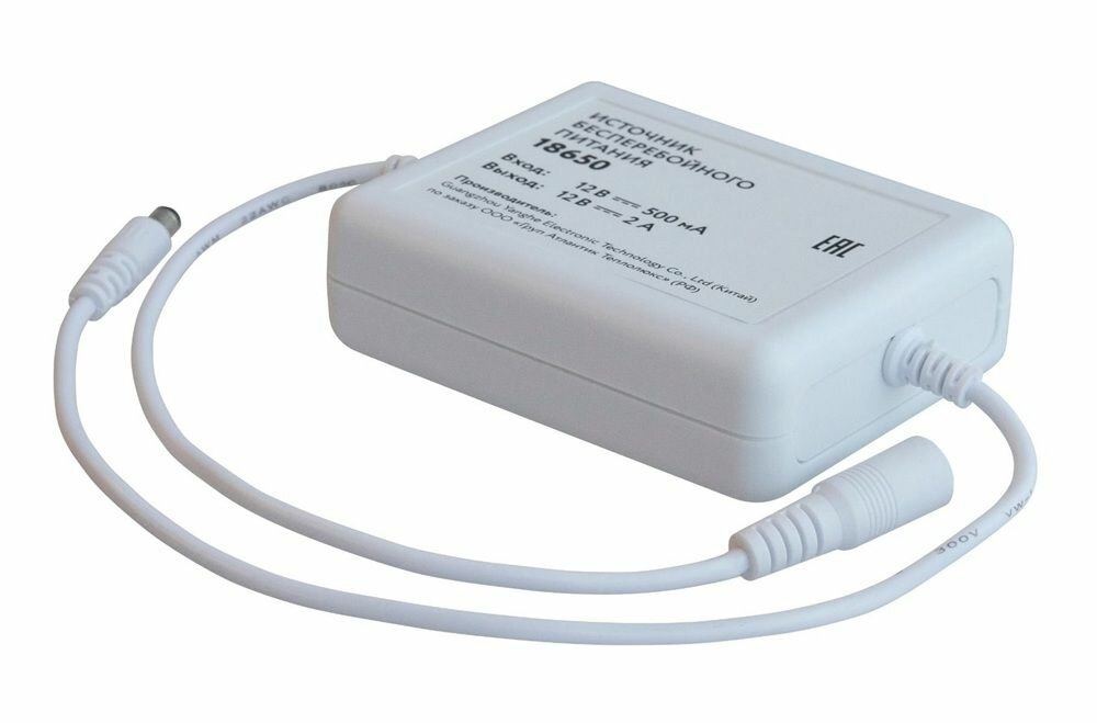 Источник бесперебойного питания Neptun типоразмер 18650, литий-ионный, напряжение 3,7 В, емкость 2600 мАч