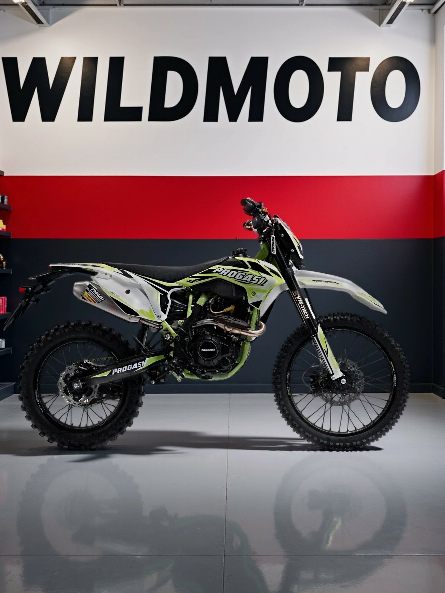 Мотоцикл PROGASI "Super Max 250", эндуро, 250 куб. см, 23л. с❗регулируемая подвеска ❗резина KENDA 21/18,