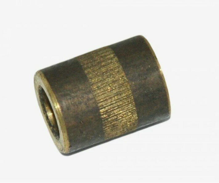 Втулка медная шток ножа хлебопечи, D=12/8 мм, H=14 мм, Россия
