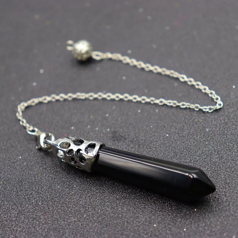 Хрустальный маятник Black Agate
