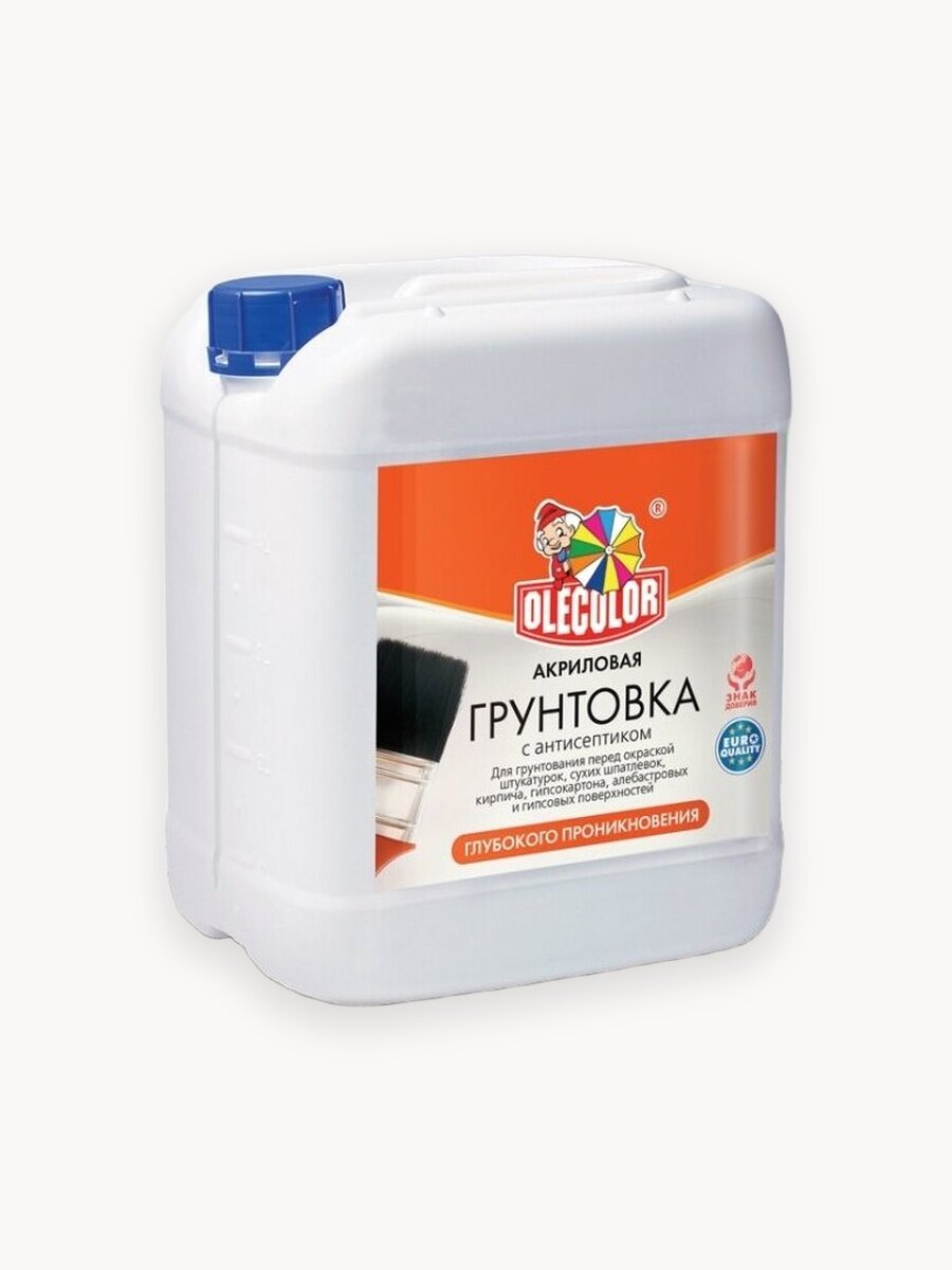 Грунтовка глубокого проникновения акриловая OLECOLOR 1 кг