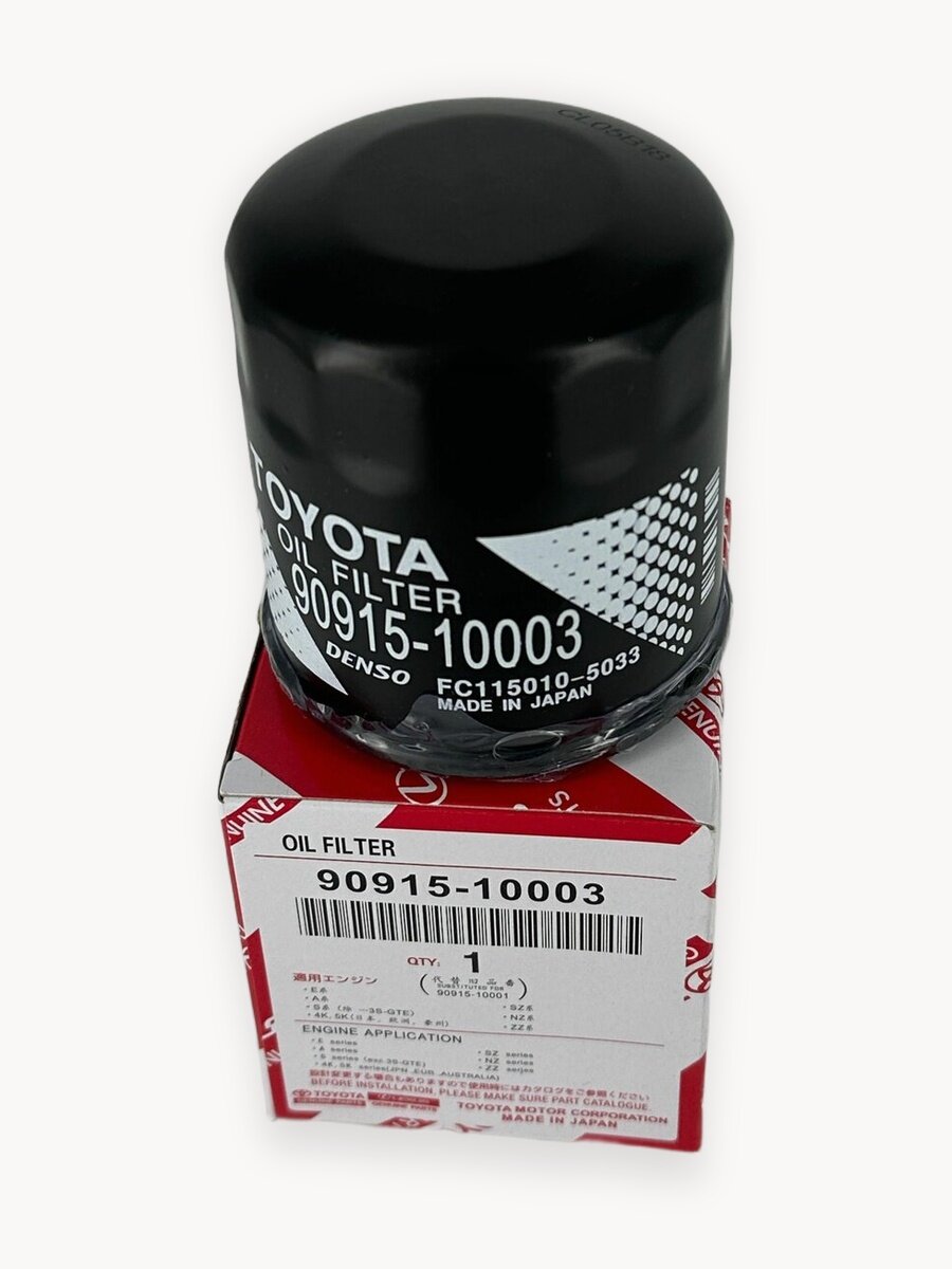 Фильтр масляный 90915-10003, для TOYOTA/LEXUS, металлический корпус