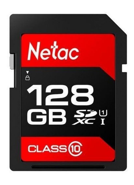 Карта памяти SDXC 128GB Netac P600 Class10 U1 NT02P600STN-128G-R