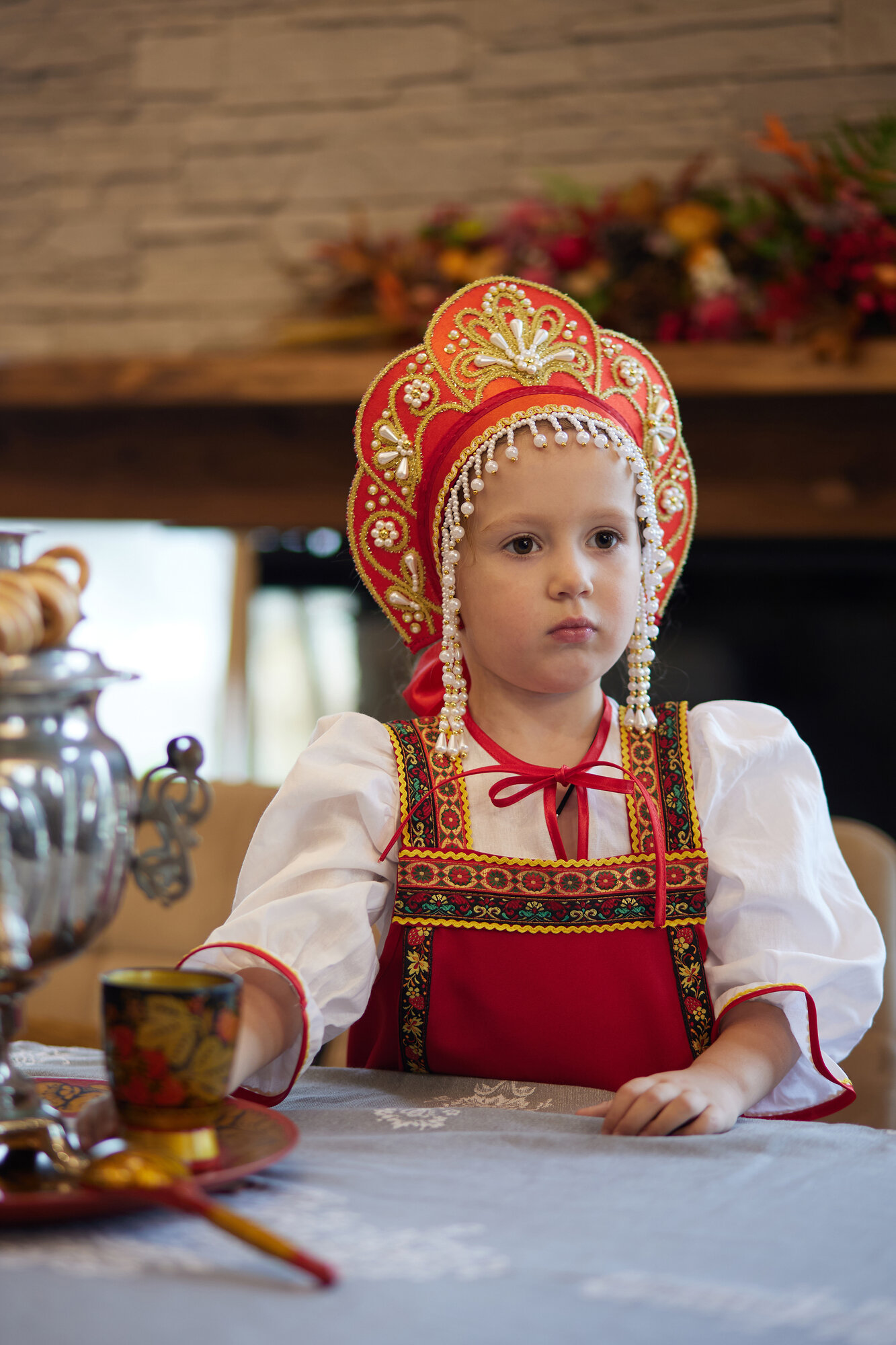 Кокошник Забава Углич "Лилия" КЛм-15-К