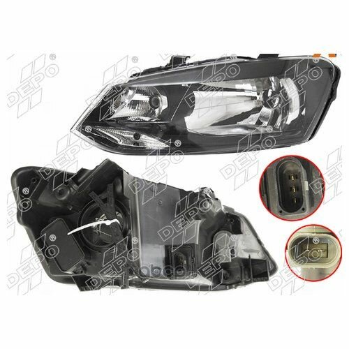 Фара левая Depo 44111g9lmldem2