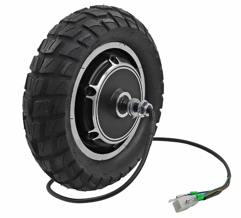 Колесо-Мотор для электросамоката World Motors М4 (48В) с внедорожной покрышкой 10"х2,5 (HY-10-04) Ny