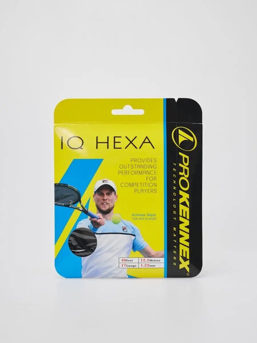 Струна для теннисной ракетки IQ HEXA White-1.23mm