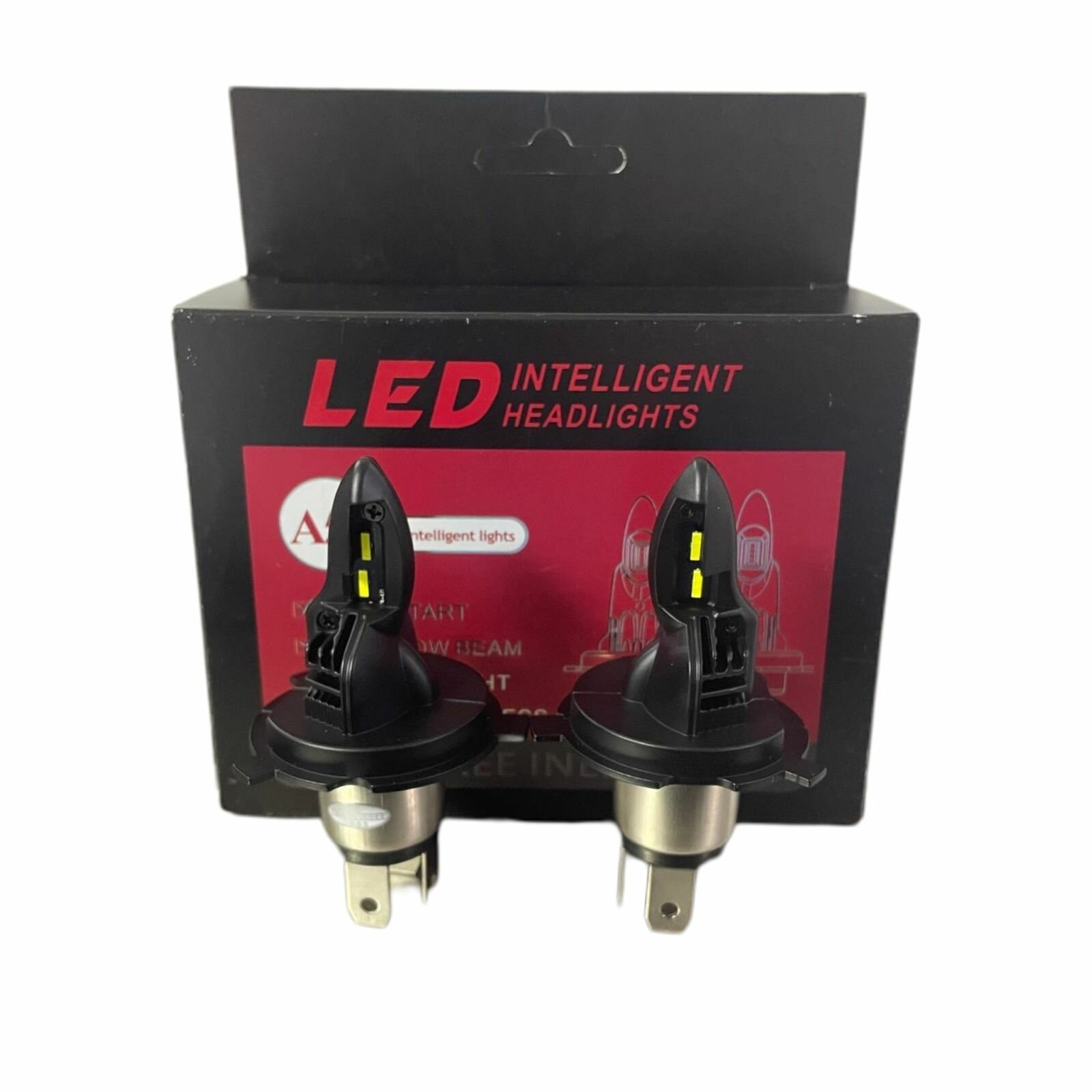 Светодиодные лампы H4 для Volkswagen Polo 5 Седан 2010-2020 45W 6000k