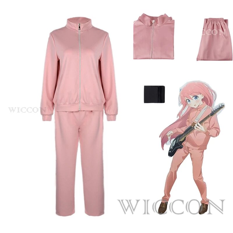 Gotou Hitori Косплей костюм WICCON М, Pants Suit