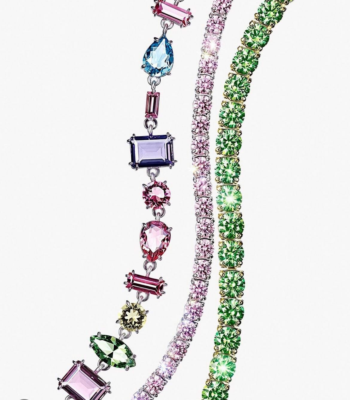 Браслет SWAROVSKI, стразы — фото 1