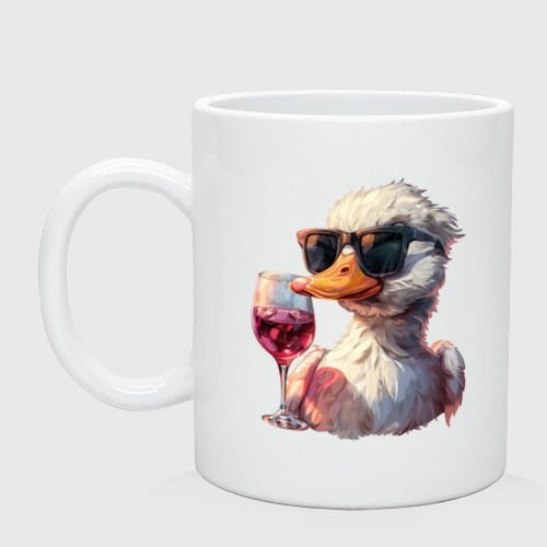 Утка и вино Кружка