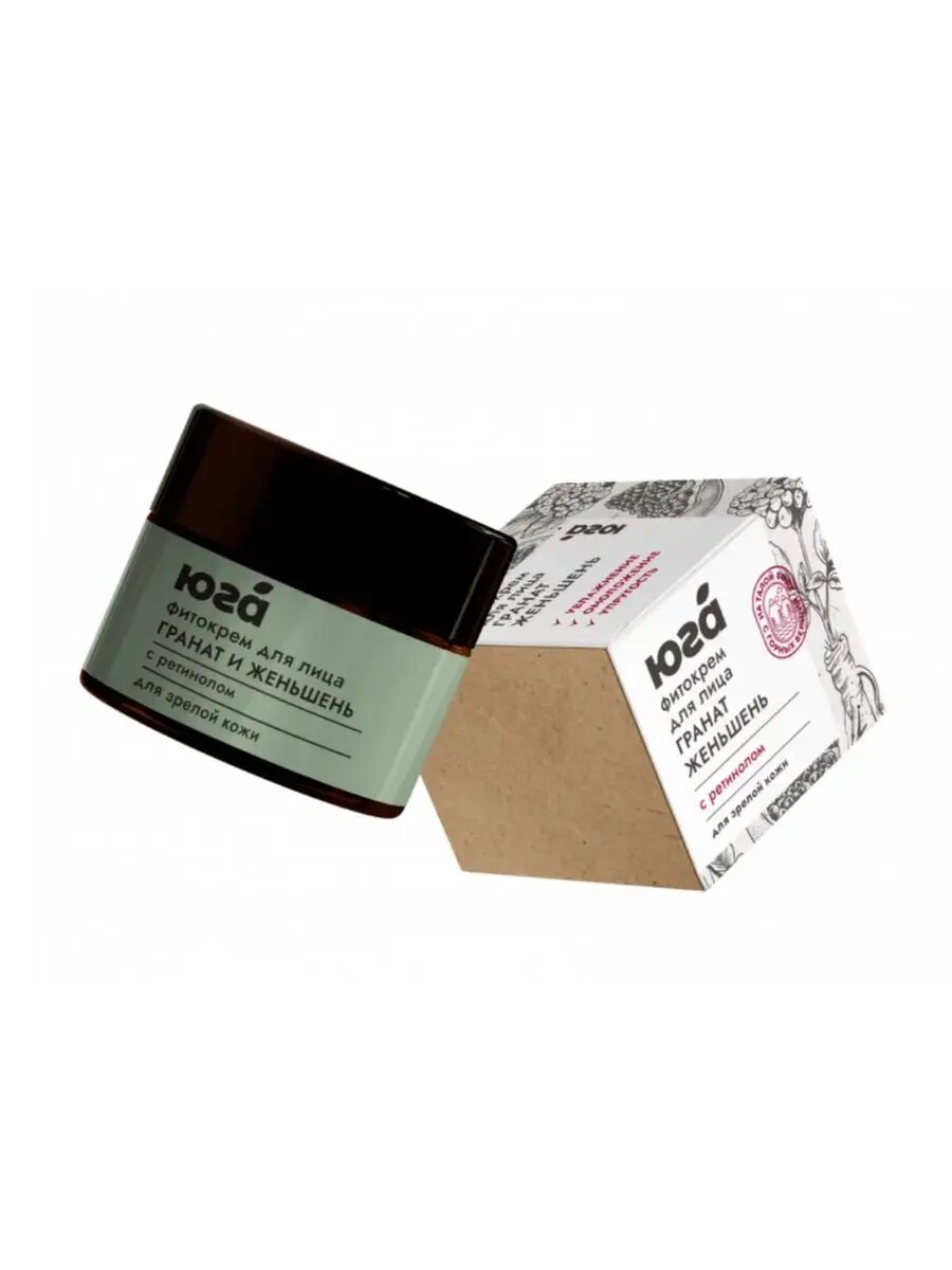 Фитокрем для зрелой кожи с гранатом, женьшенем и ретинолом