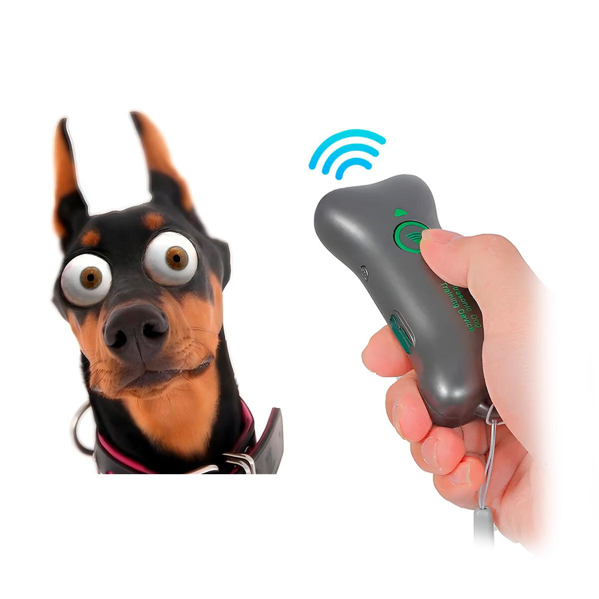 Ультразвуковой брелок-отпугиватель собак AU02 SAW (RUS) (S27998LU) мощный ручной ультразвуковой отпугиватель собак.