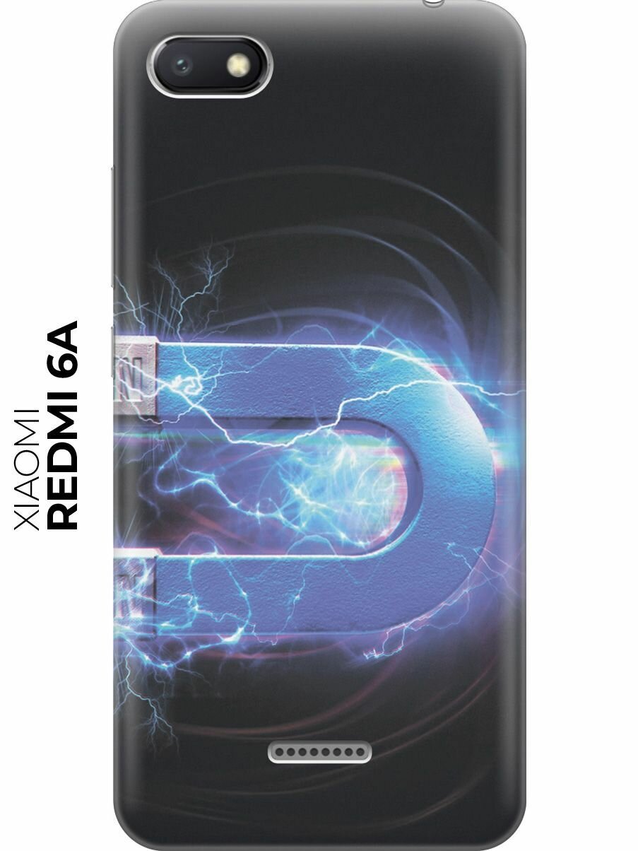 Силиконовый чехол Северный полюс магнита на Xiaomi Redmi 6A / Сяоми Редми 6А