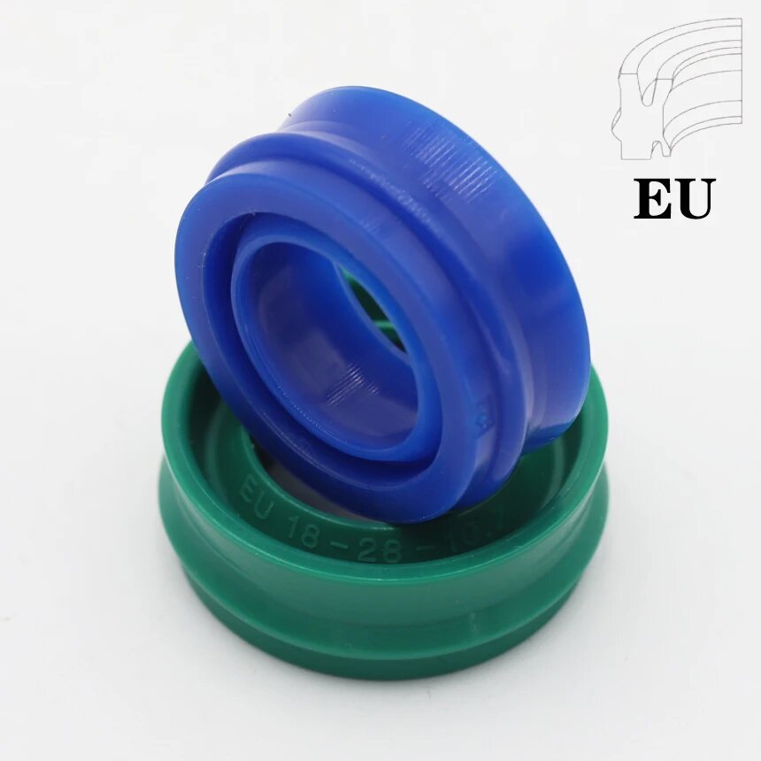Штоки поршневые полиуретановые, Blue EU, 12x20x10.7