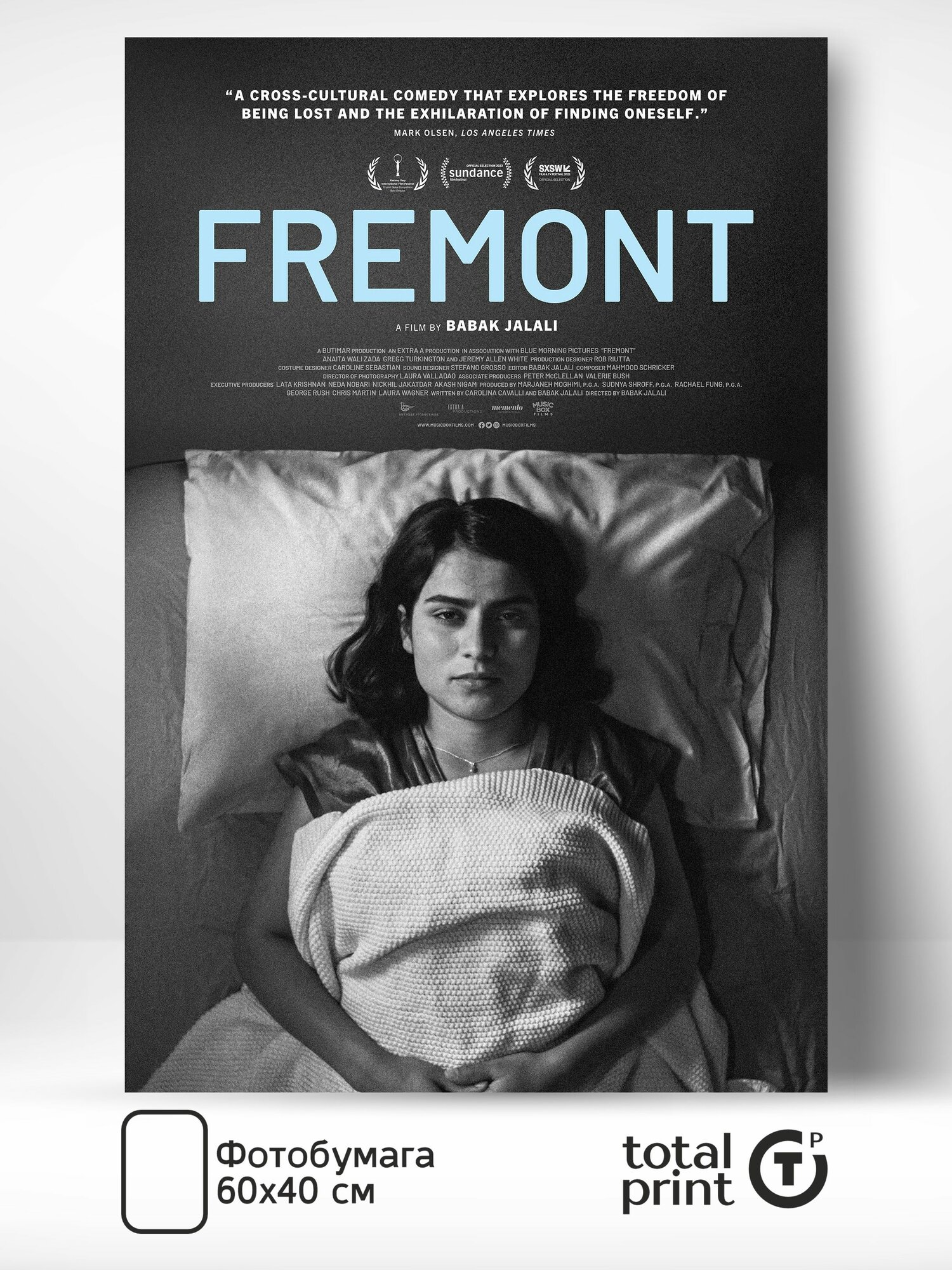 TotalPrint Постер для интерьера по фильму, 60х40см, Фримонт. Американская мечта