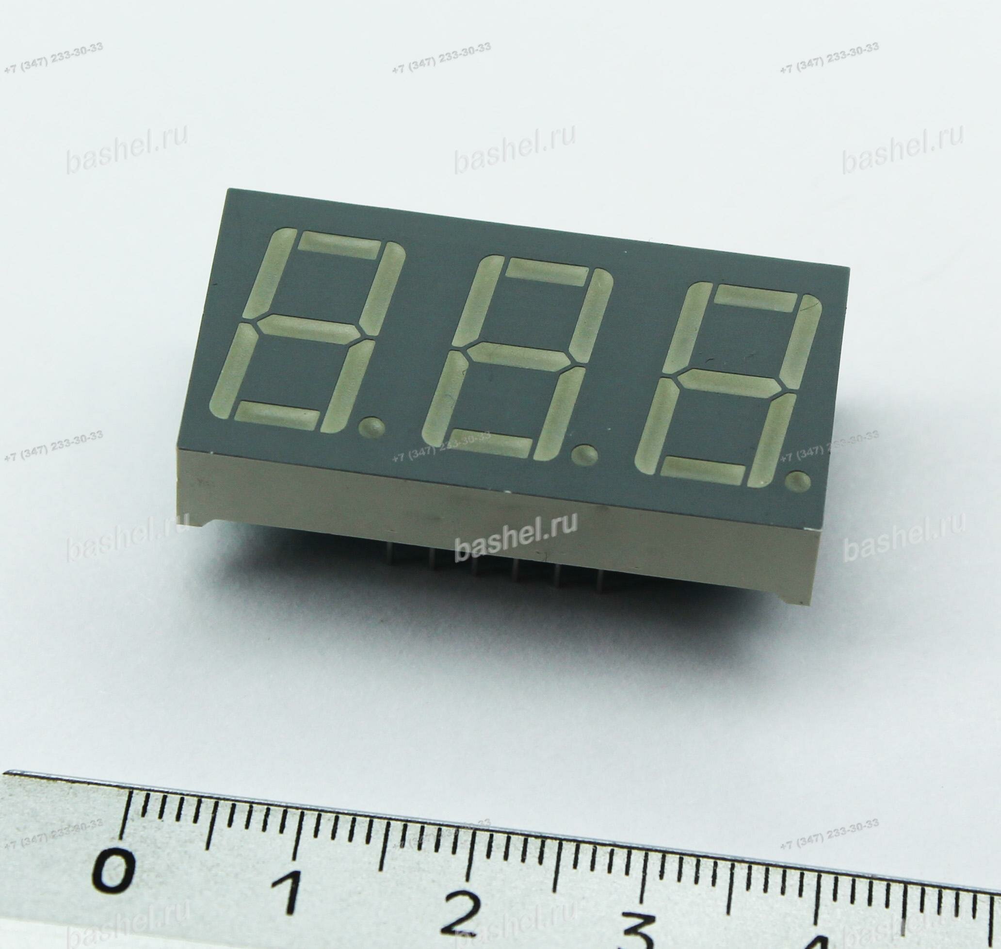 Индикатор BC56-12SRWA (14,2мм 3х8 красн. ОC)