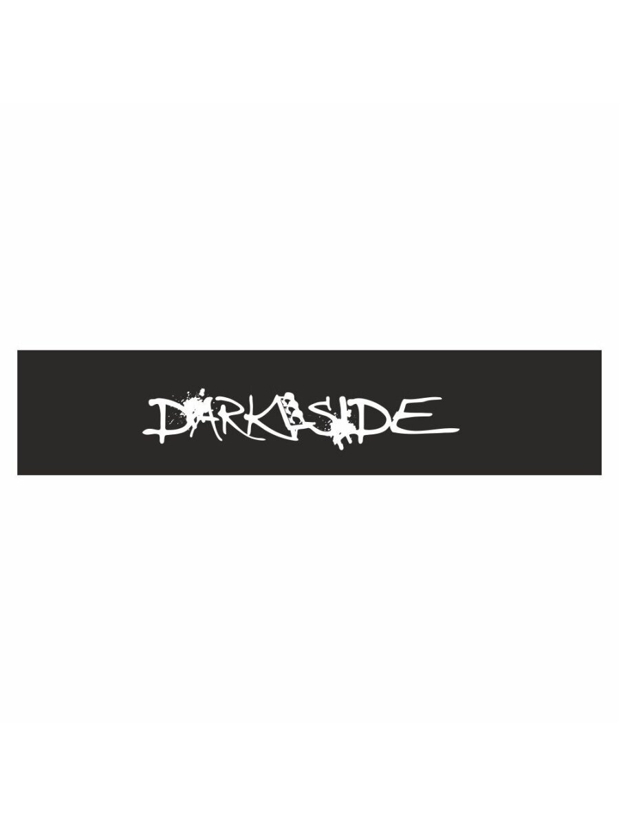 Полоса на лобовое стекло "DARK SIDE", черная, 1260х270 мм, Арт рэйсинг