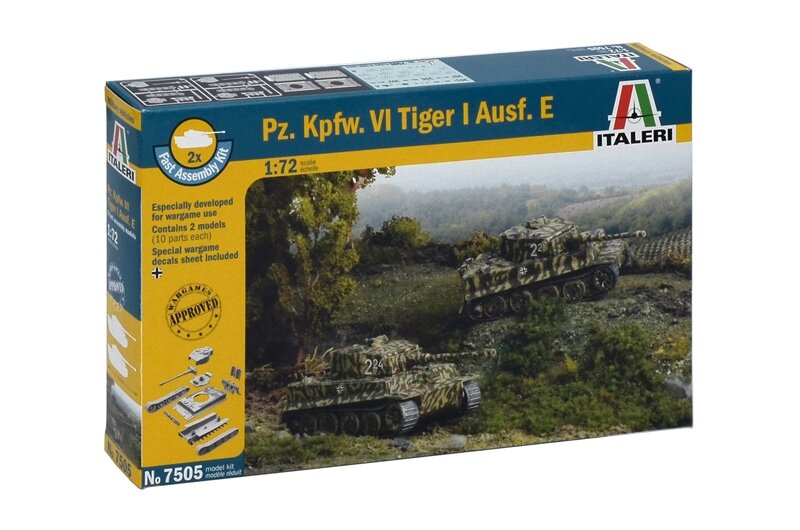 7505ИТ Танк Pz. Kpfw. VI Tiger I Ausf.E