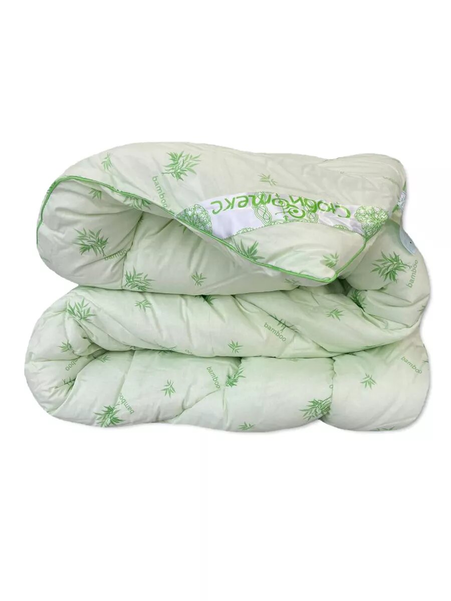 Одеяло milo`s, бамбук, евро, 200x220, зимнее, бамбуковое наполнение