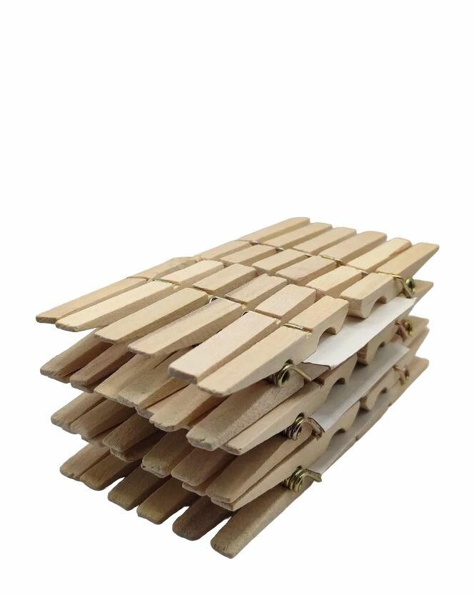 Прищепки деревянные бельевые Savino-736 деревянные набор 36 штук длина 7 см