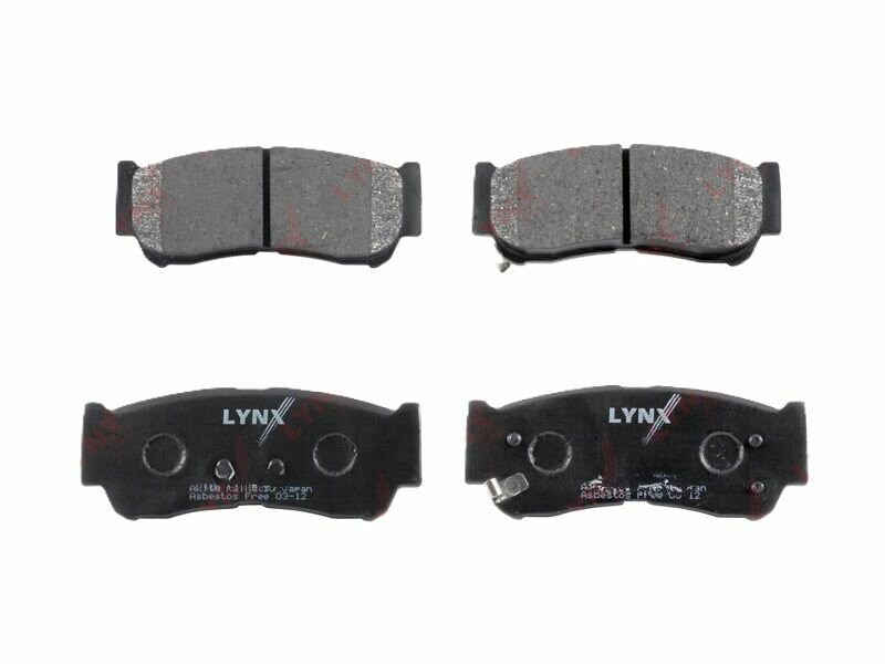 Колодки тормозные задние (старого образца) JAC T6 / джак Т6