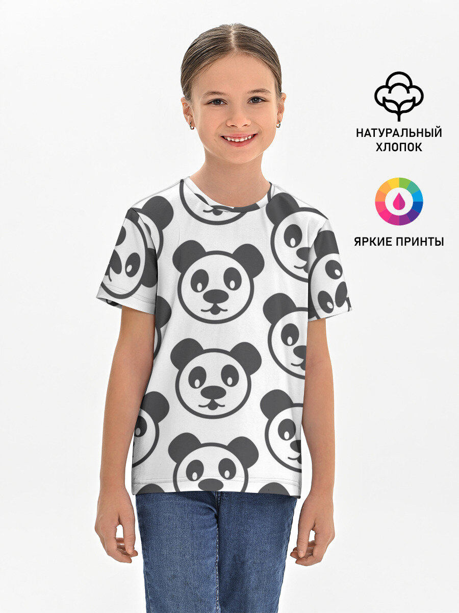 Футболка хлопковая детская panda