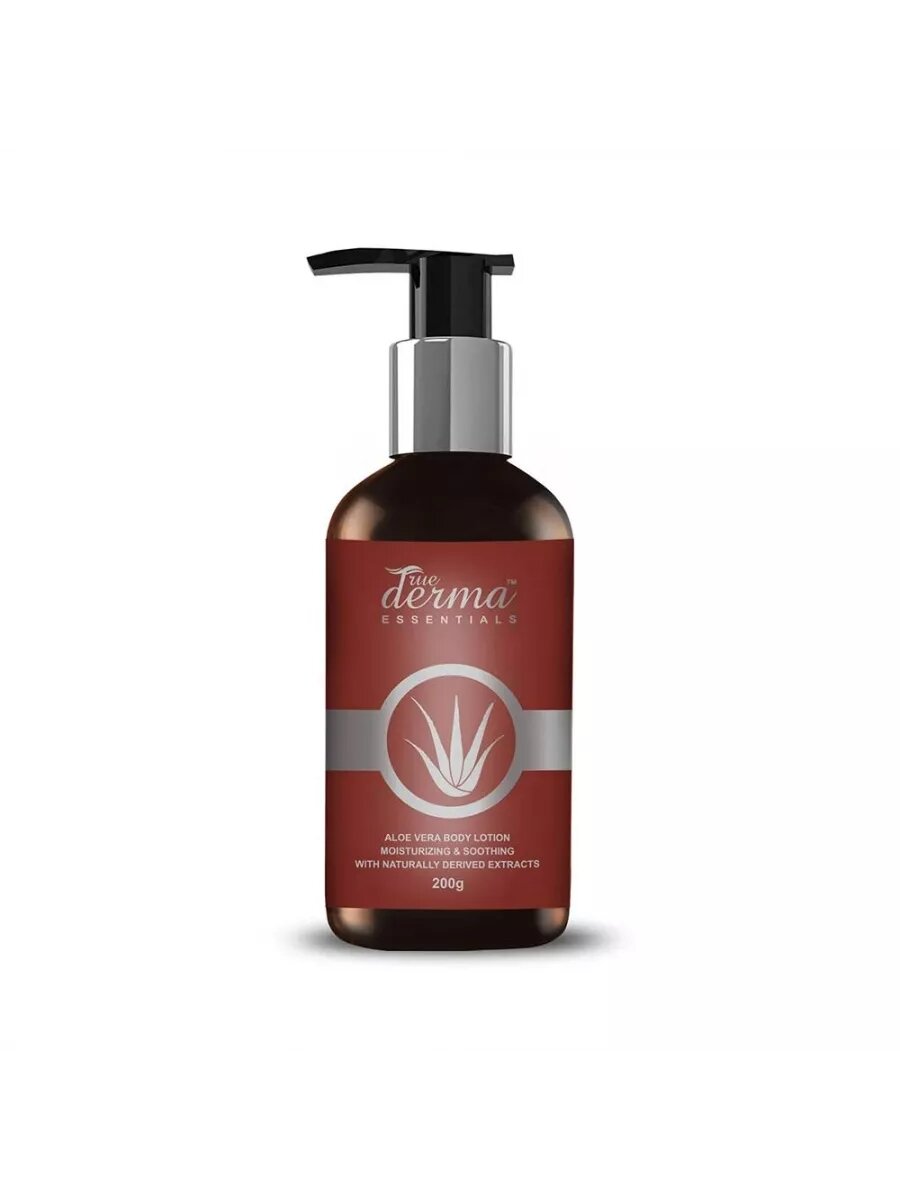 Лосьон для тела Luster True Derma Essentials, с экстрактом алоэ, 200 мл