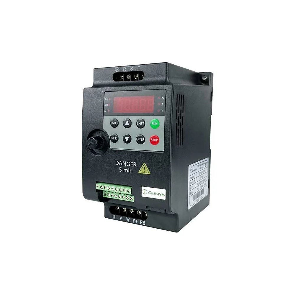 Силиум Преобразователь частоты SR12-G3-004 4кВт; 9А; 380В; RS-485 3989583