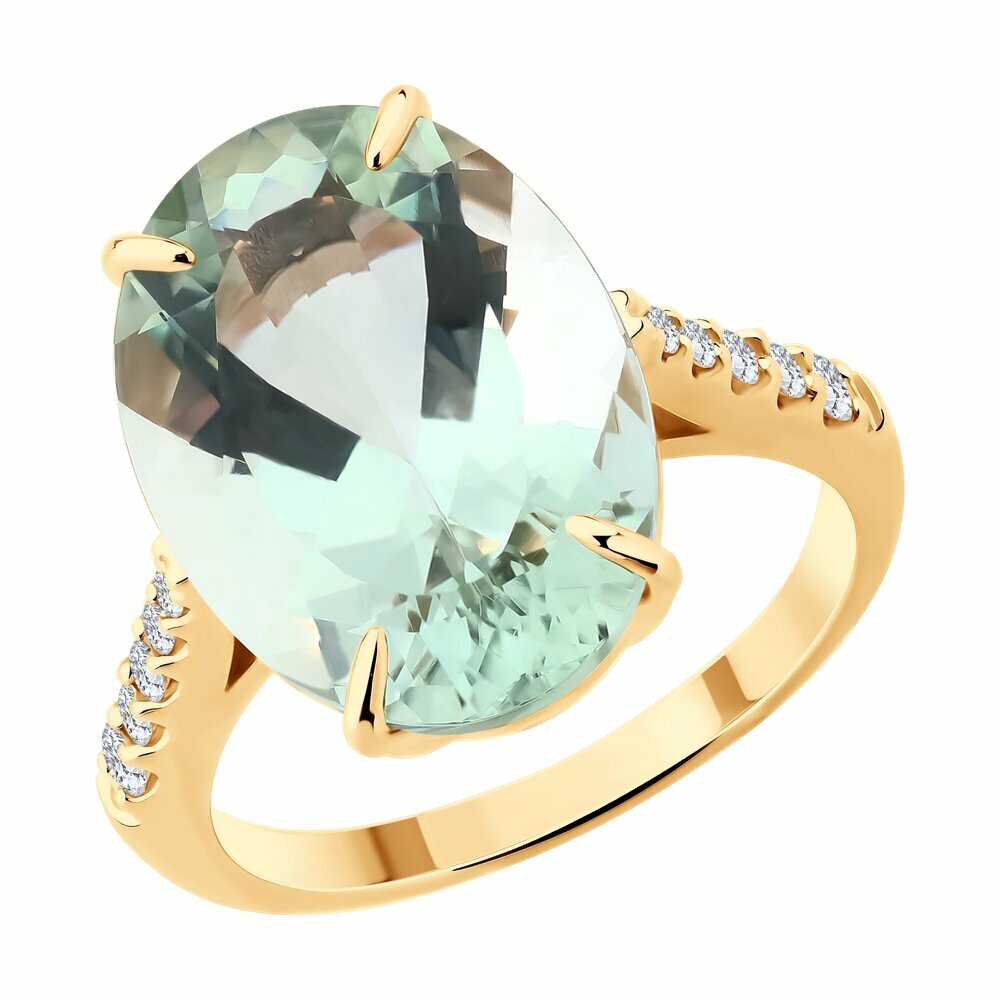 Кольцо обручальное, красное золото, 585 проба