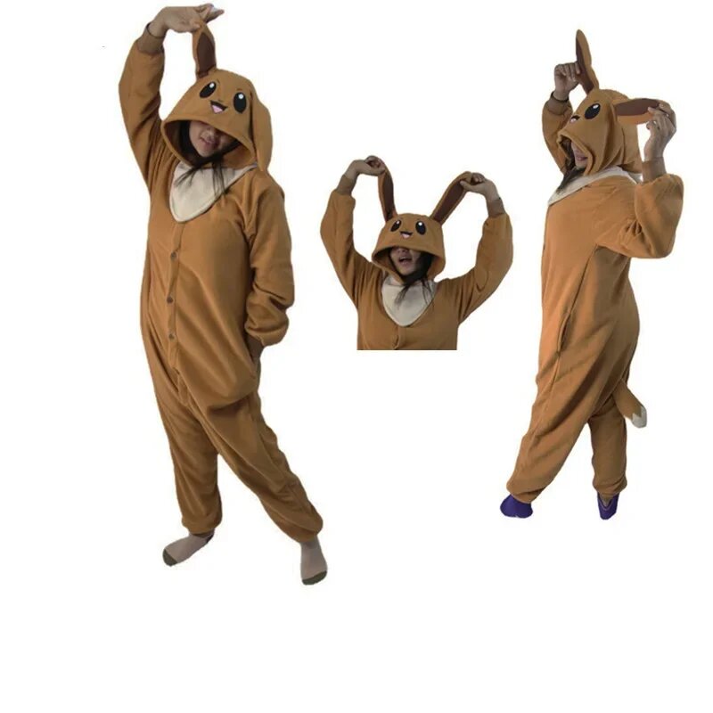 Kigurumi Eevee, костюм Pokemon, XL, Цвет: Eevee A1