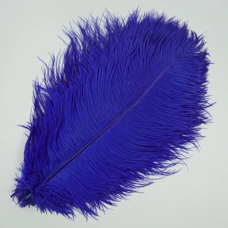 Перья страуса Royal blue, 15-20см, фиолетовый