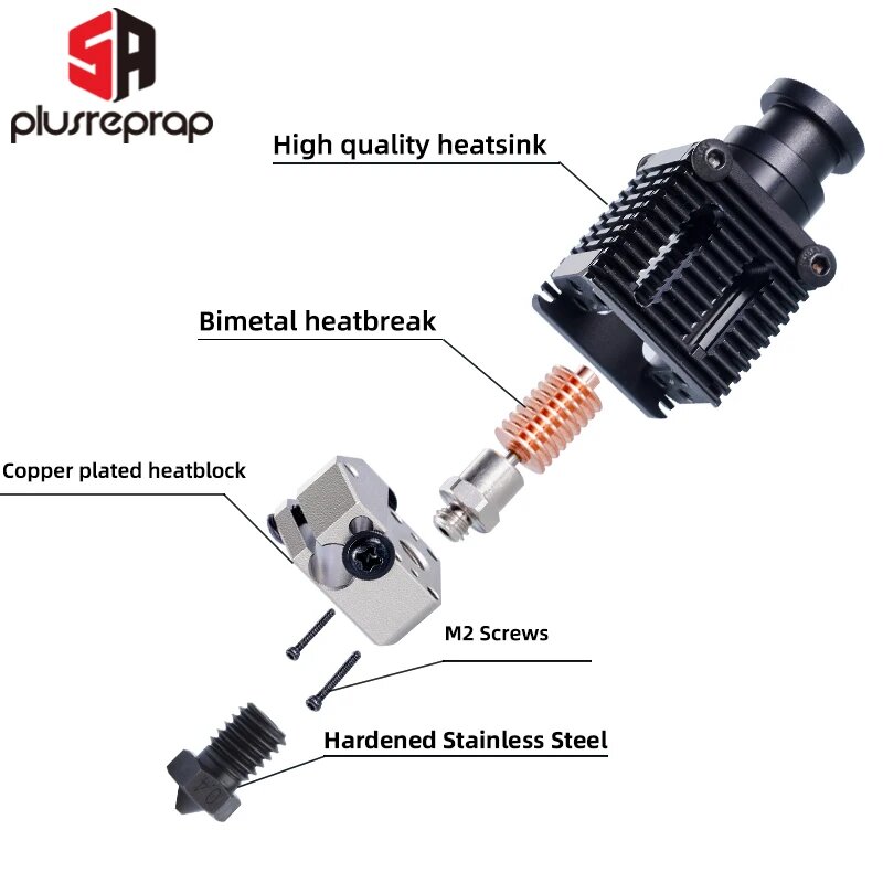Hotend MQ Mozzie 5Aplusreprap, High Copper, Type B — фото 1