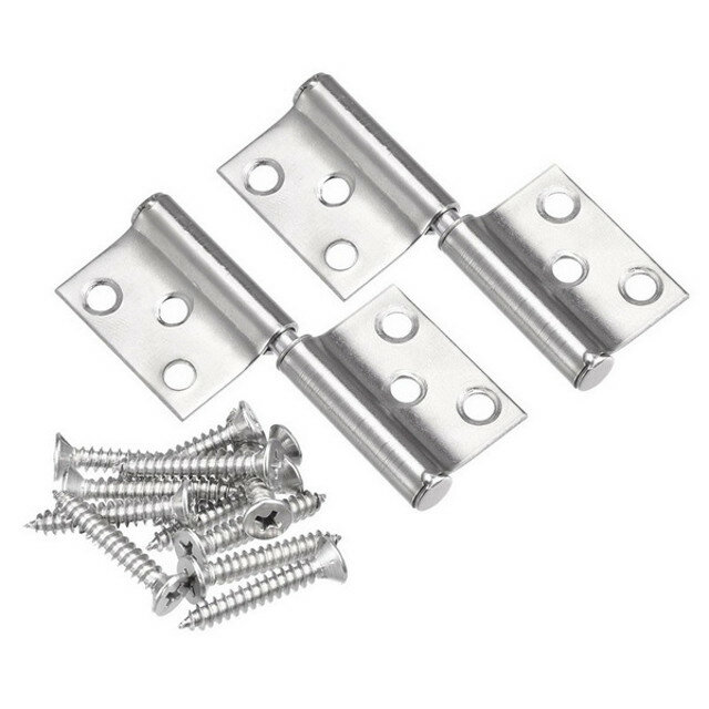 Петля карточная 60х40мм правая нержавеющая сталь 2шт