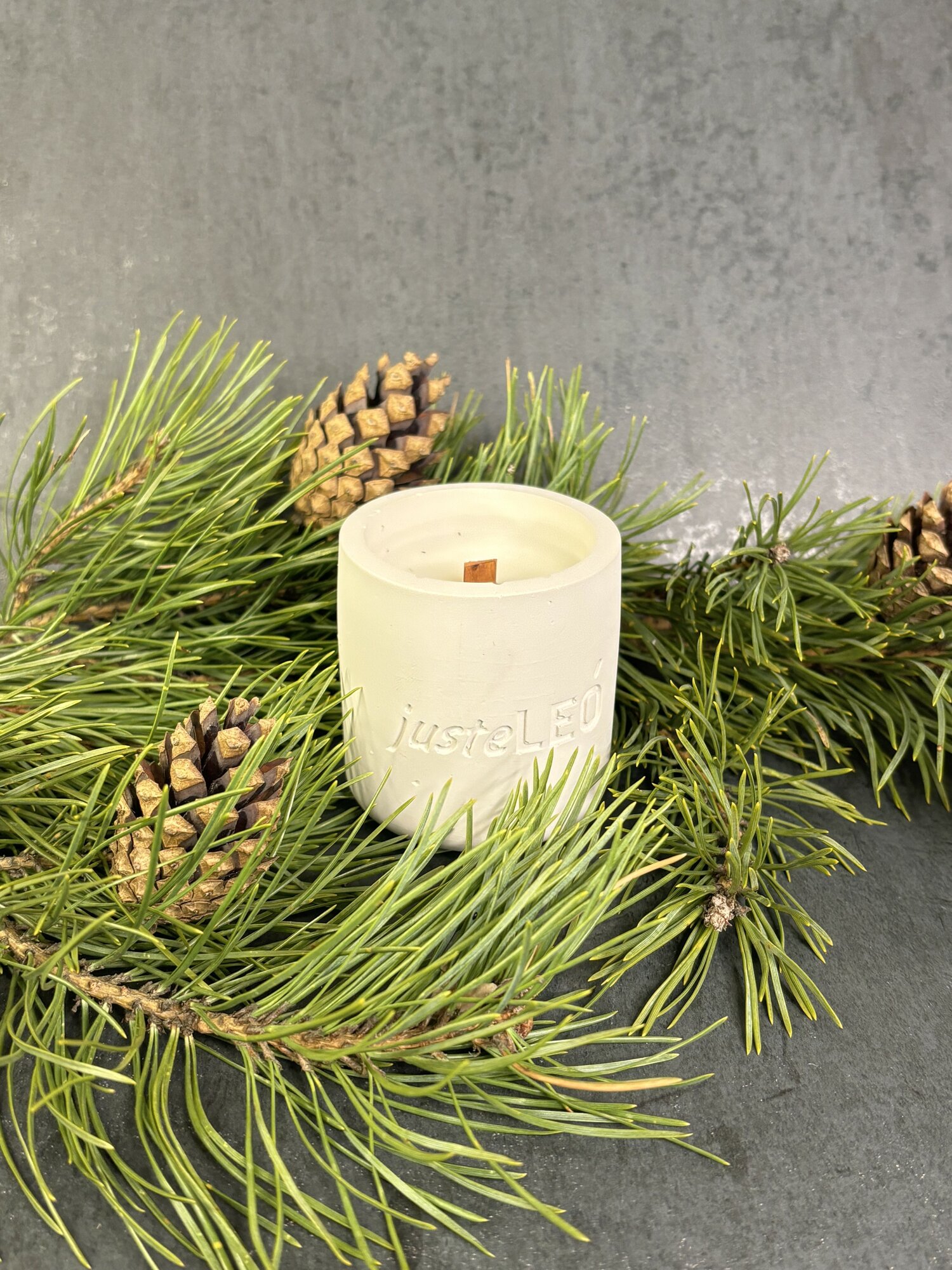 Ароматическая свеча justeLEO Цитрусовая агава