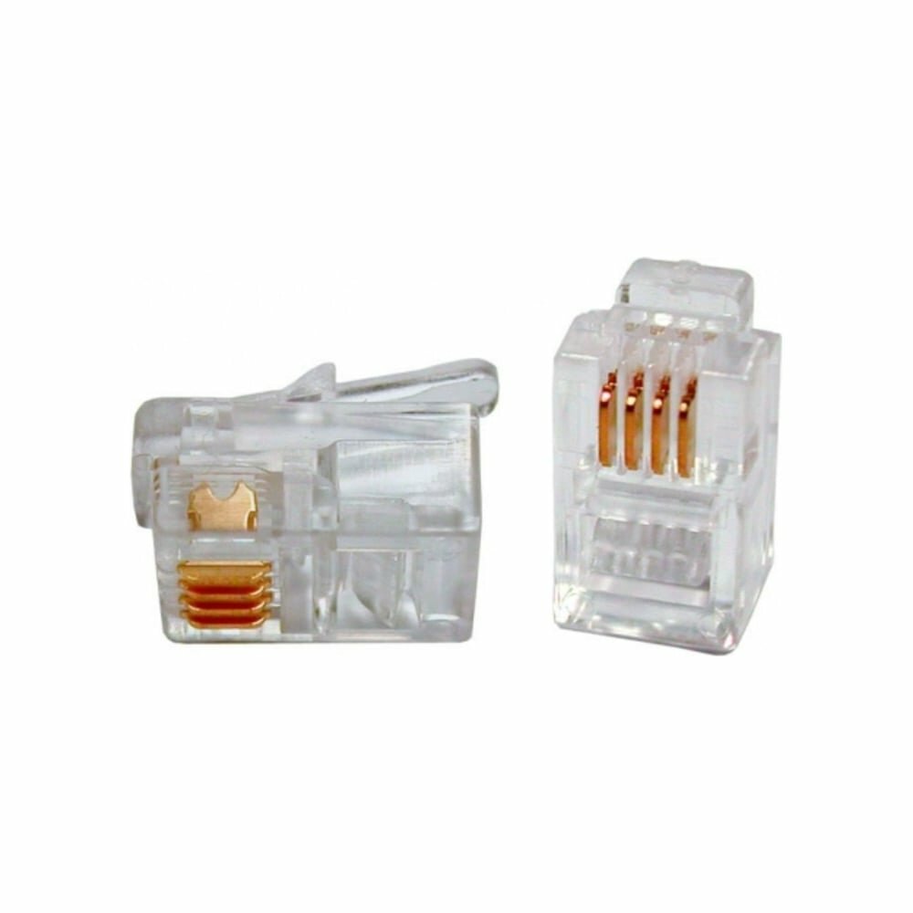 Коннектор для телефонного кабеля Retic CN-6P4C-U-TWCS/20