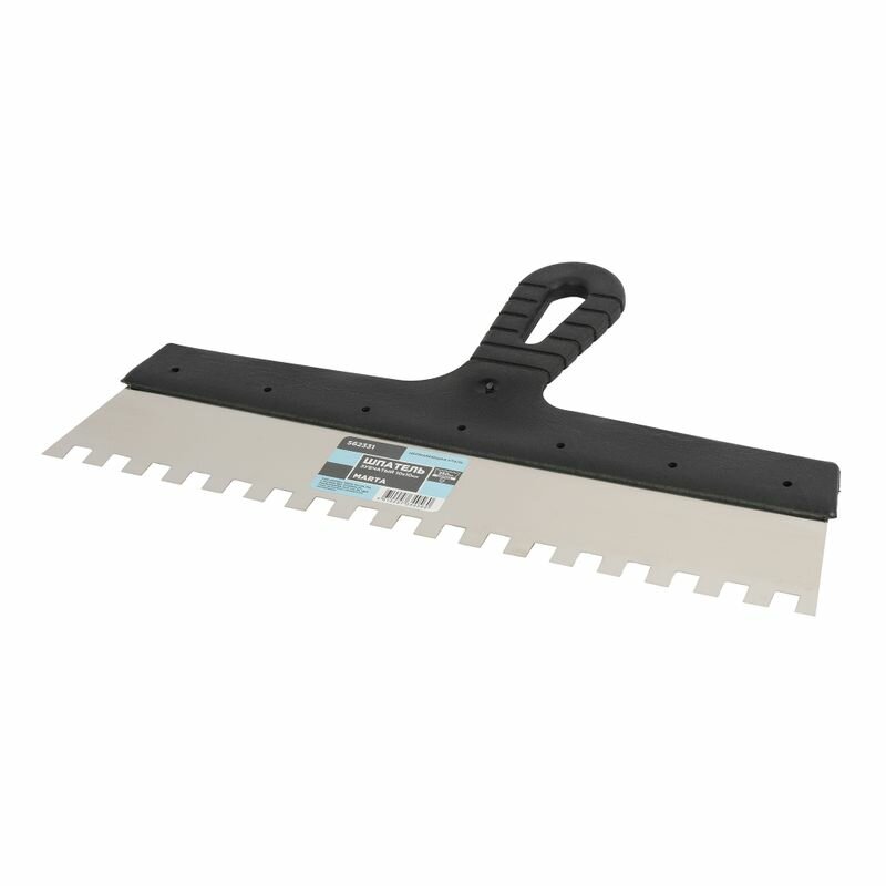 Шпатель зубчатый Marta 10х10 мм 350 мм