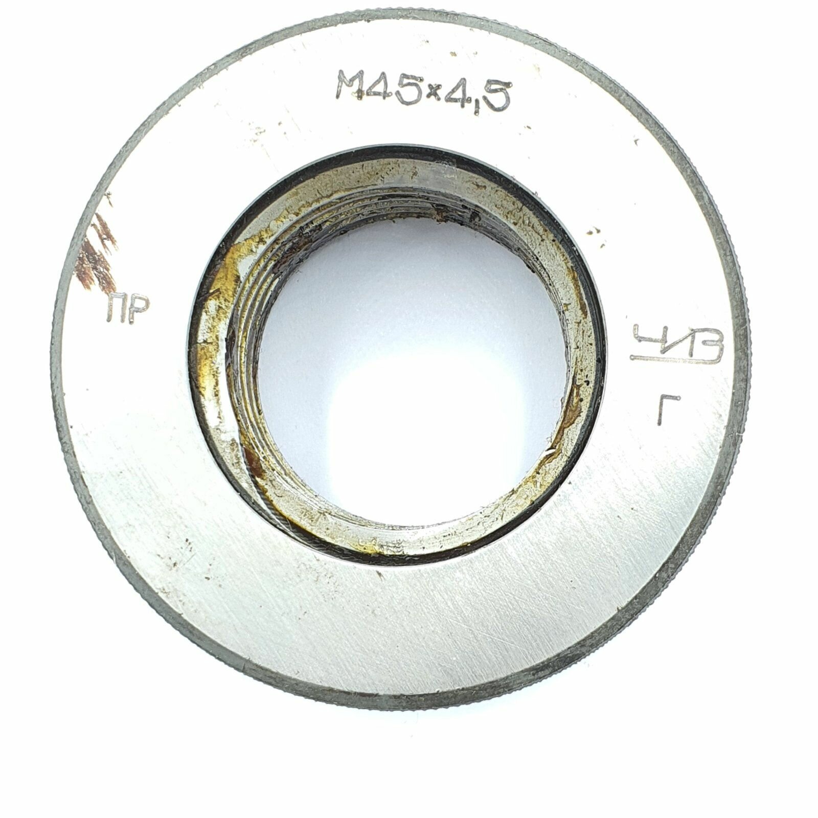 Калибр-кольцо М 45,0х4,5 6g ПР
