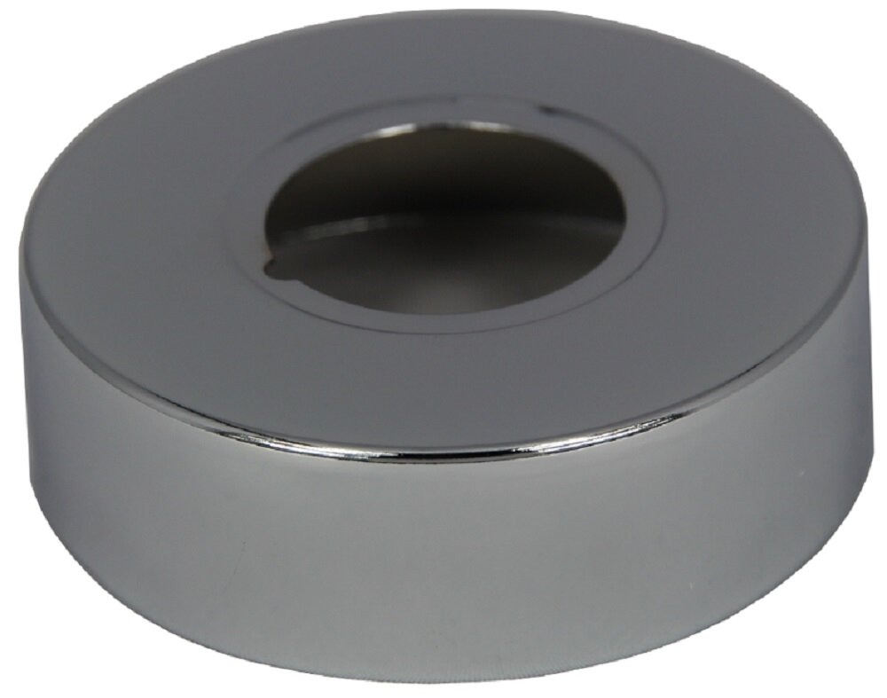 Чашка отражатель MasterProf / МастерПроф декоративная, цилиндр, из нержавеющей стали, серая, диаметр отверстия 3/4", 60х25х20мм, 1шт. / сантехника