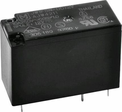 Реле PANASONIC JW2SNDC24V Реле электромагнитное DPDT 5A Uобмотки 24V 1100R 1шт