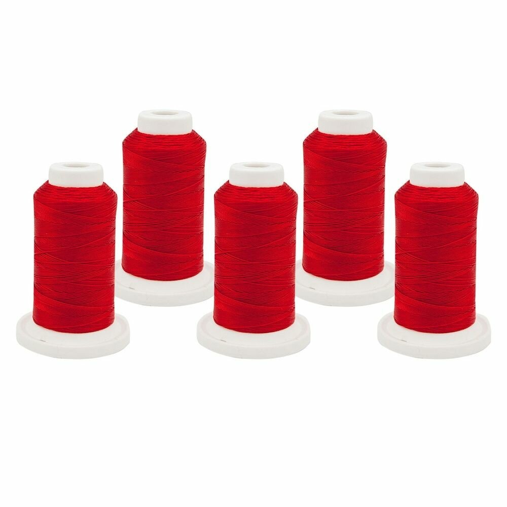 Швейные нитки Astra&Craft Филаментная красный, 137 м, 1 шт (420D/3)