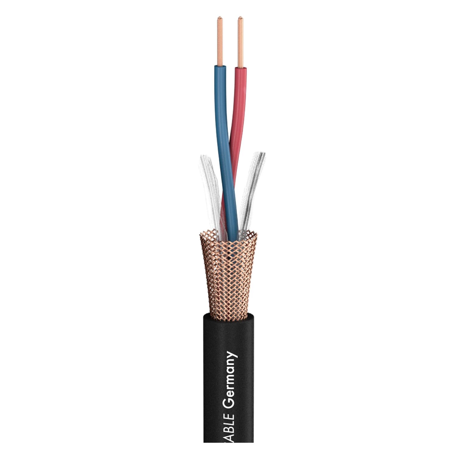 Кабель микрофонный на катушках Sommer Cable 200-0051F Club Series MKII FRNC Black 100.0m, катушка